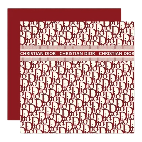 Party Supplies | Christian Dior Red And White Wrapping Paper | Poshmark